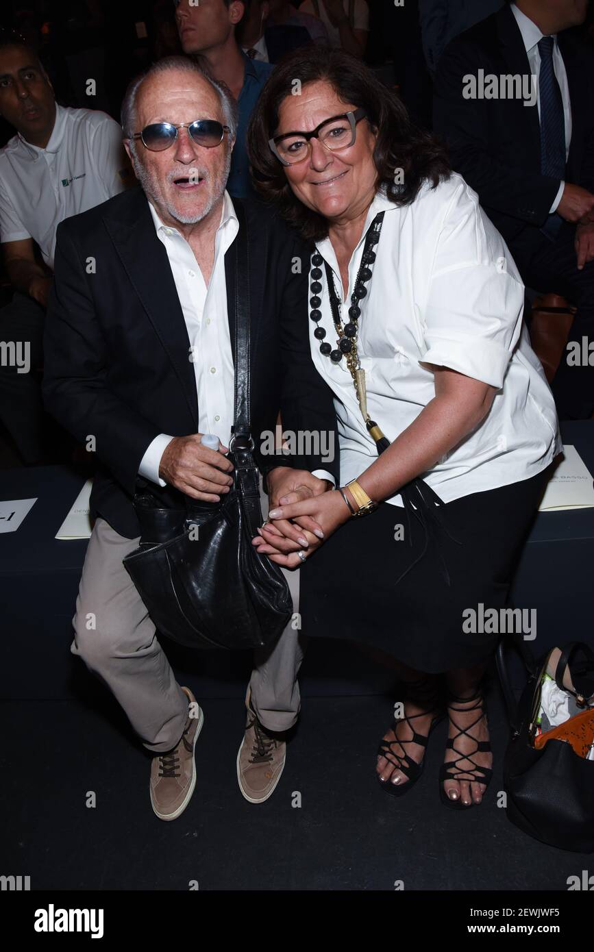 Fern Mallis attends NY: Front Row Dennis Basso RTW Spring Summer 2017 ...