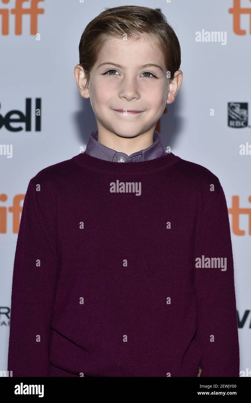 Actor Jacob Tremblay attends the "Burn Your Maps" Premiere during the ...