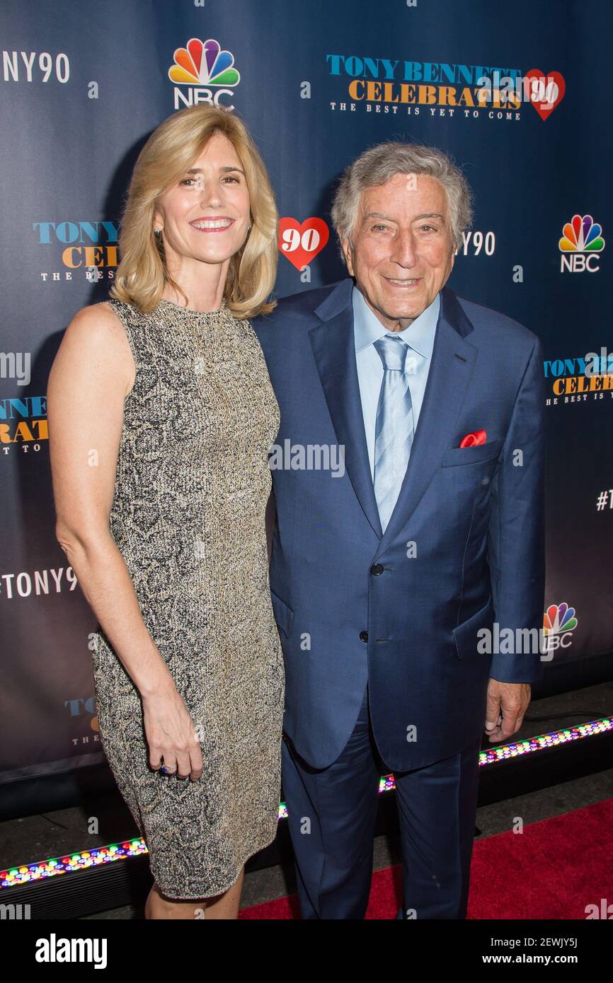 Susan Crow and Tony Bennett attend Tony Bennett Celebrates 90: The Best ...