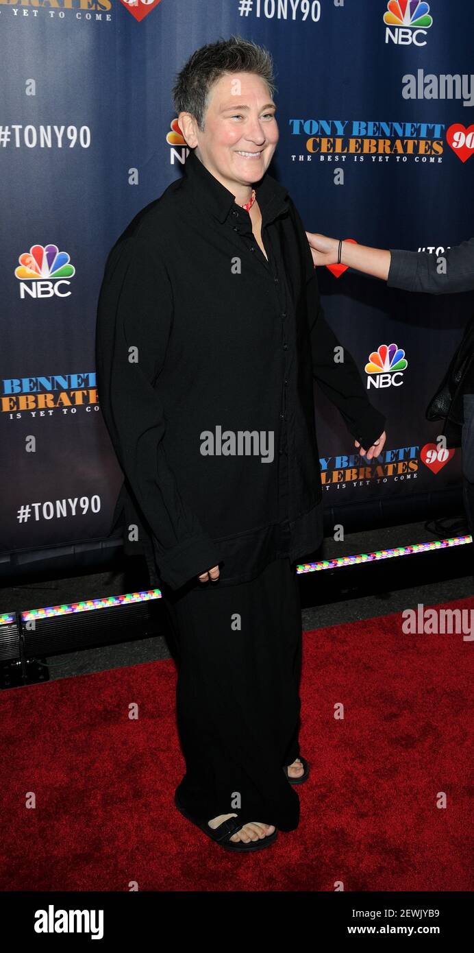 Singer K.D. Lang attends the Tony Bennett Celebrates 90: The Best Is ...
