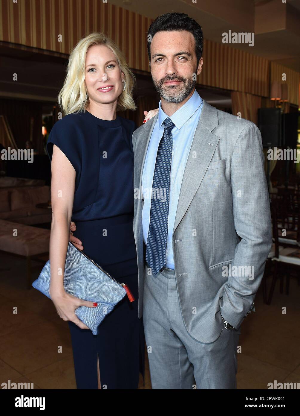 LOS ANGELES, CA - SEPTEMBER 16: Reid Scott, and wife Elspeth Keller at ...