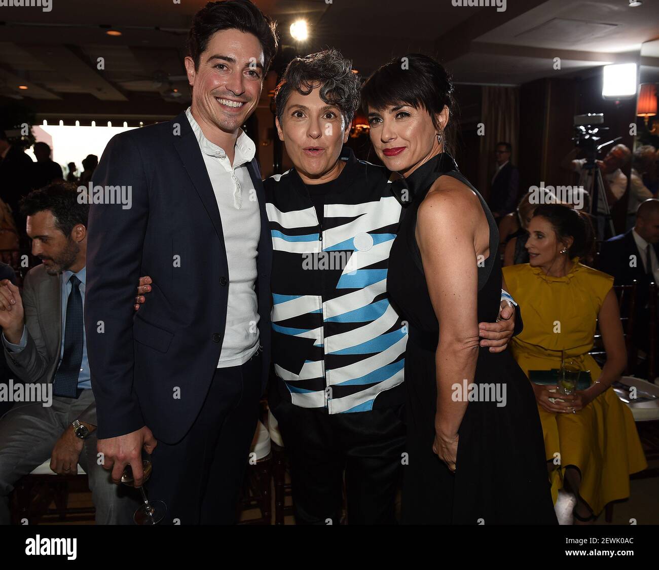 LOS ANGELES, CA - SEPTEMBER 16: Ben Feldman, Jill Soloway, and ...
