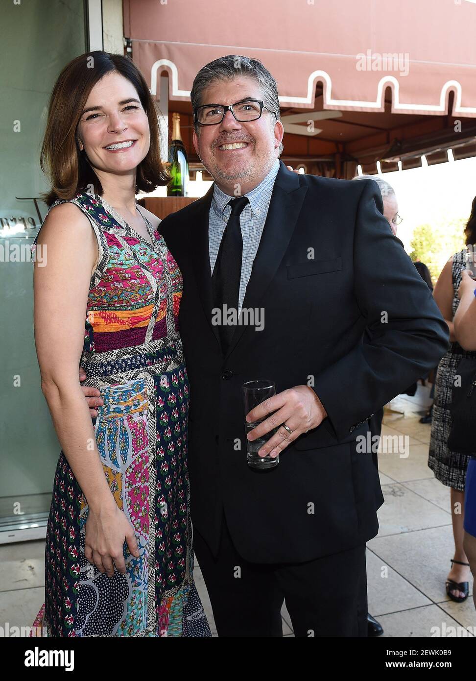 LOS ANGELES, CA - SEPTEMBER 16: Betsey Brandt and TV Guide's Jim ...