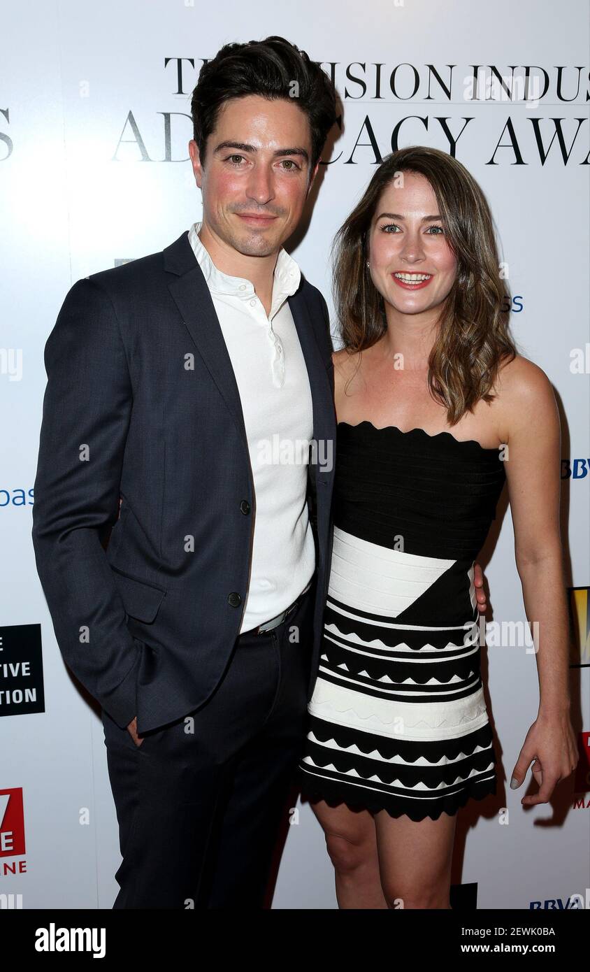 LOS ANGELES, CA - SEPTEMBER 16: (L-R) Ben Feldman and Michelle Mulitz ...