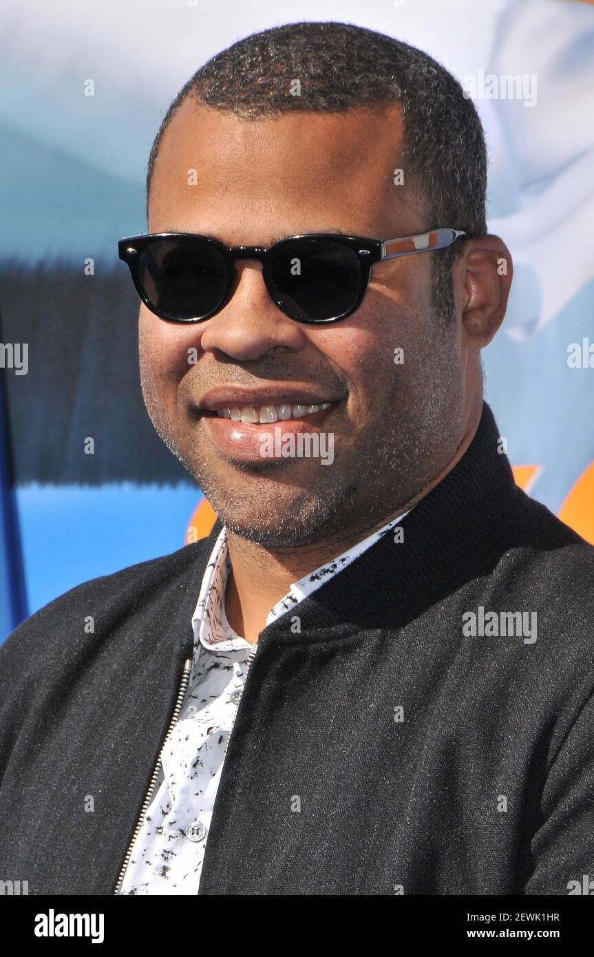 Jordan Peele arrives at the "Storks" Los Angeles Premiere held at the ...