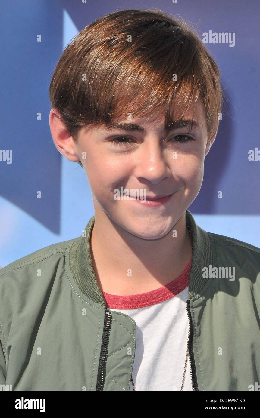 Anton Starkman arrives at the "Storks" Los Angeles Premiere held at the ...