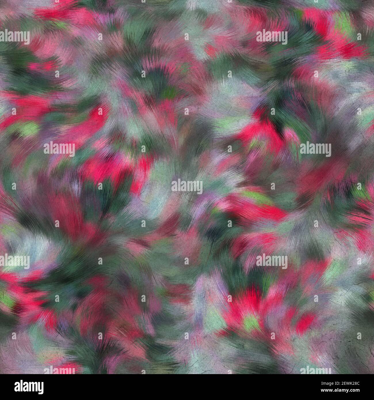 Seamless faux digital painted floral pattern print Stock Photo - Alamy