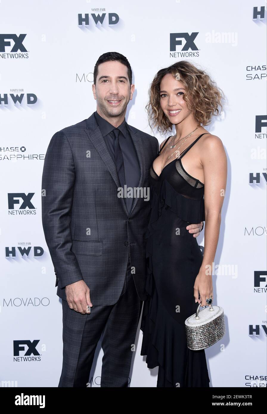 LOS ANGELES, CA - SEPTEMBER 17: (L-R) David Schwimmer and Zoe Buckman ...