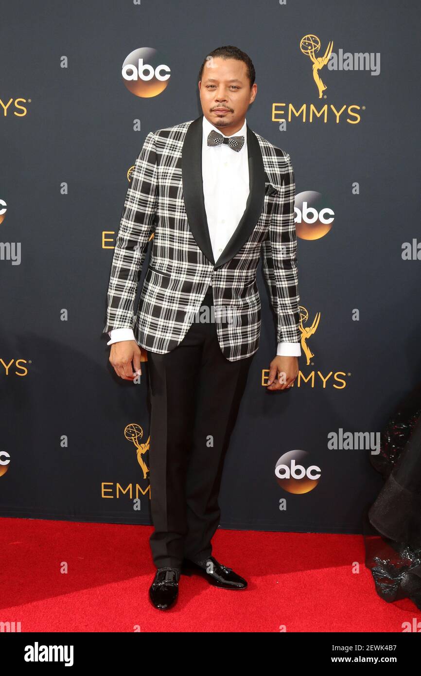 Terrence Howard at the 2016 Primetime Emmy Awards - Arrivals at the ...