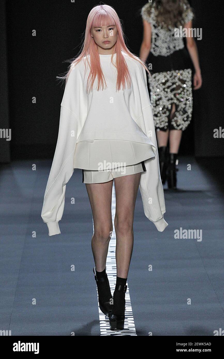 Fernanda Hin Lin Ly attends NY: Vera Wang RTW Spring Summer 2017 on ...