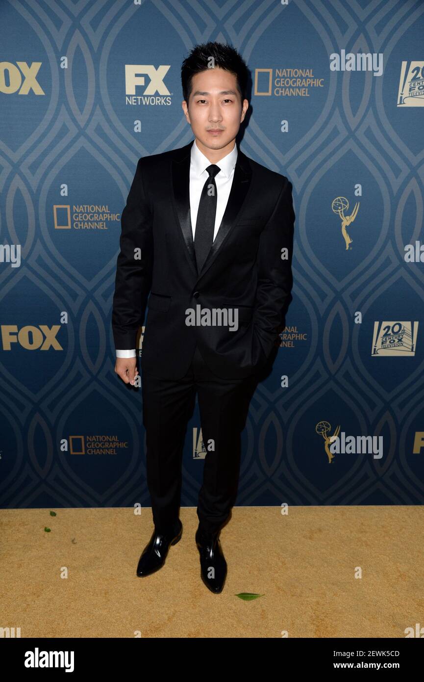 PITCH cast member Tim Jo arrives at the 2016 Fox Broadcasting, FX ...