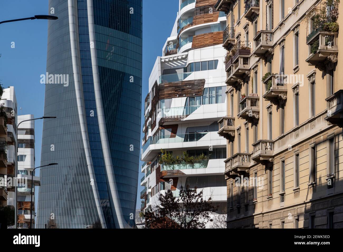 Milan. City Life district Stock Photo - Alamy