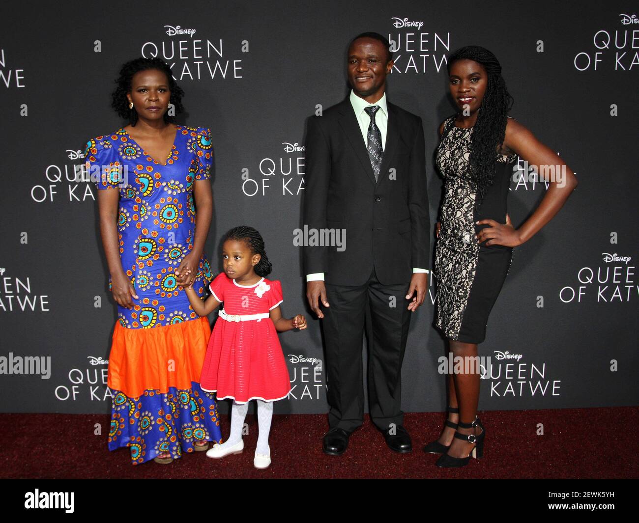 20 September 2016 - Hollywood, California - Robert Katende with wife ...