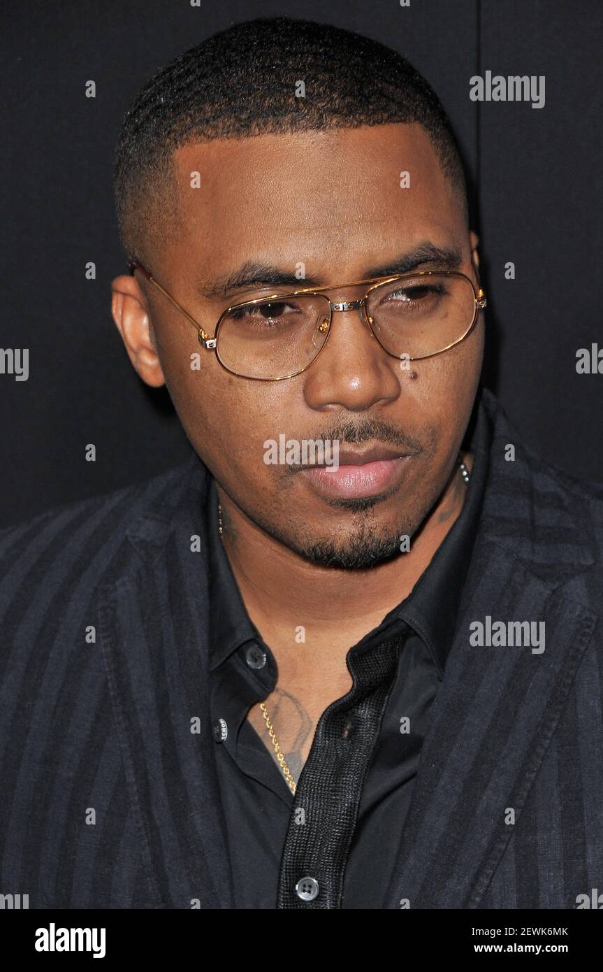 Nas arrives at "The Birth Of A Nation" Los Angeles Premiere held at the ...