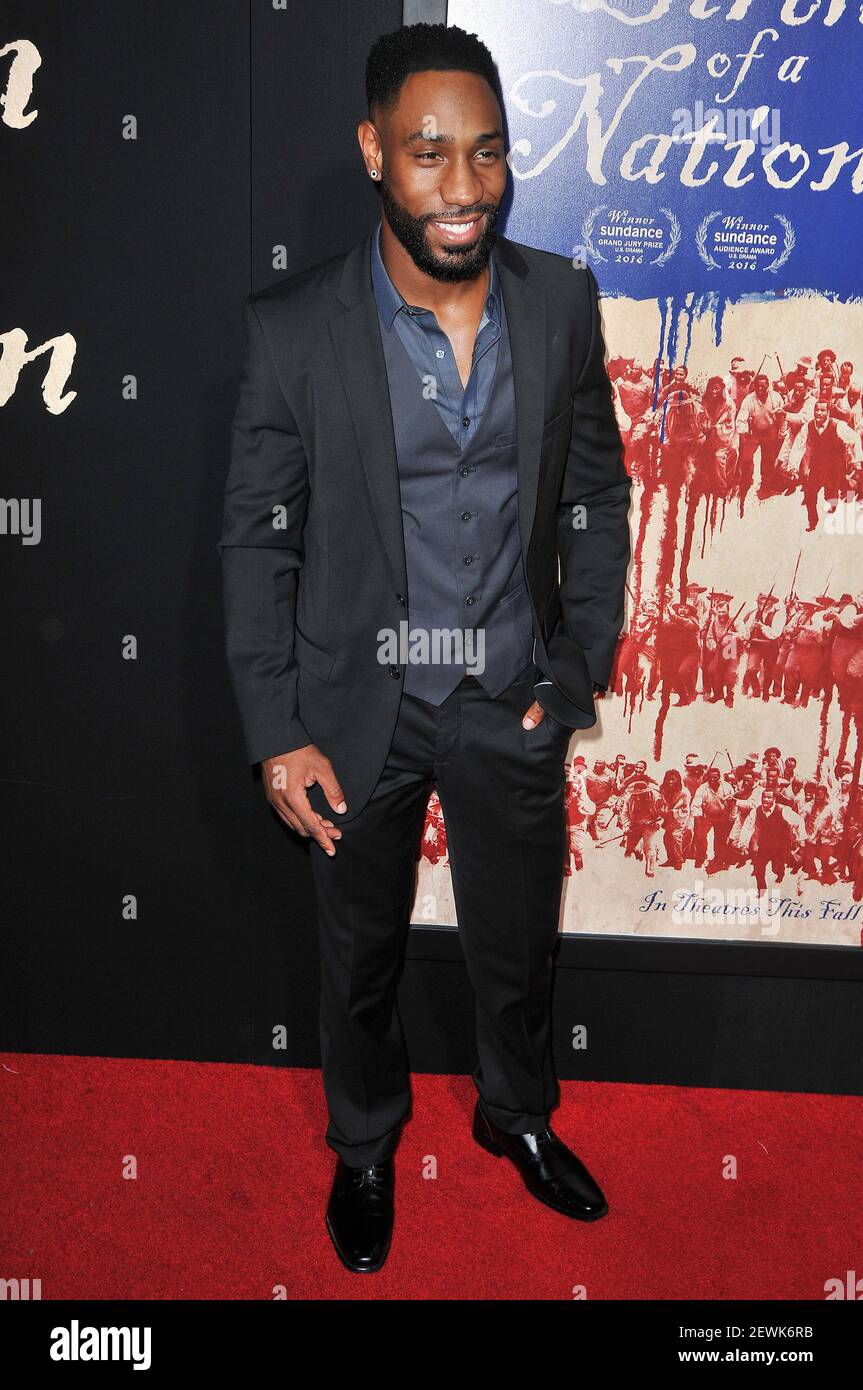 Romeo Brown arrives at "The Birth Of A Nation" Los Angeles Premiere ...