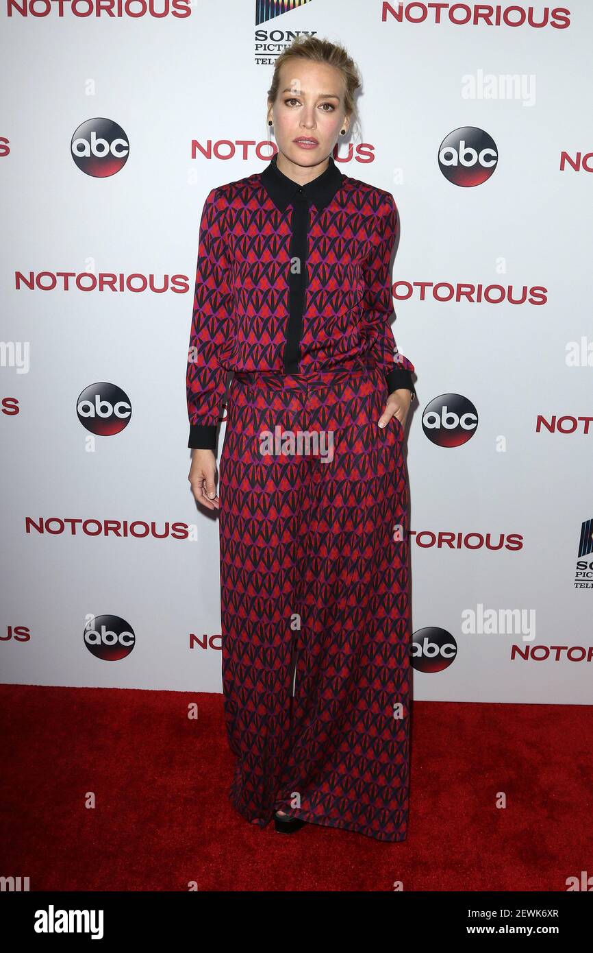 Piper Perabo at ABC's 'Notorious' Premiere Party held at 10e Restaurant ...
