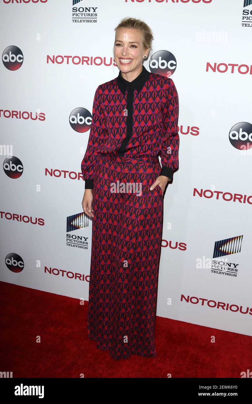 Piper Perabo at ABC's 'Notorious' Premiere Party held at 10e Restaurant ...