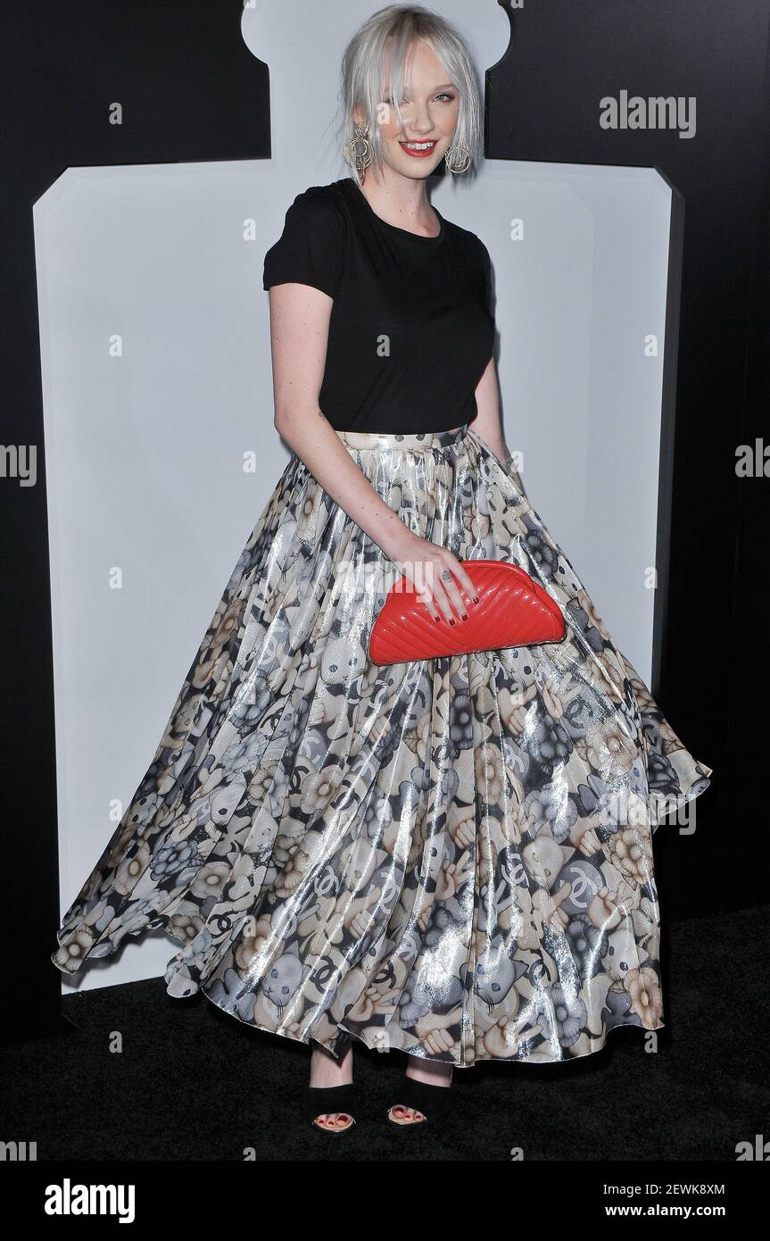 Ariel Beesley arrives at the Chanel Dinner To Celebrate New Fragrance ...