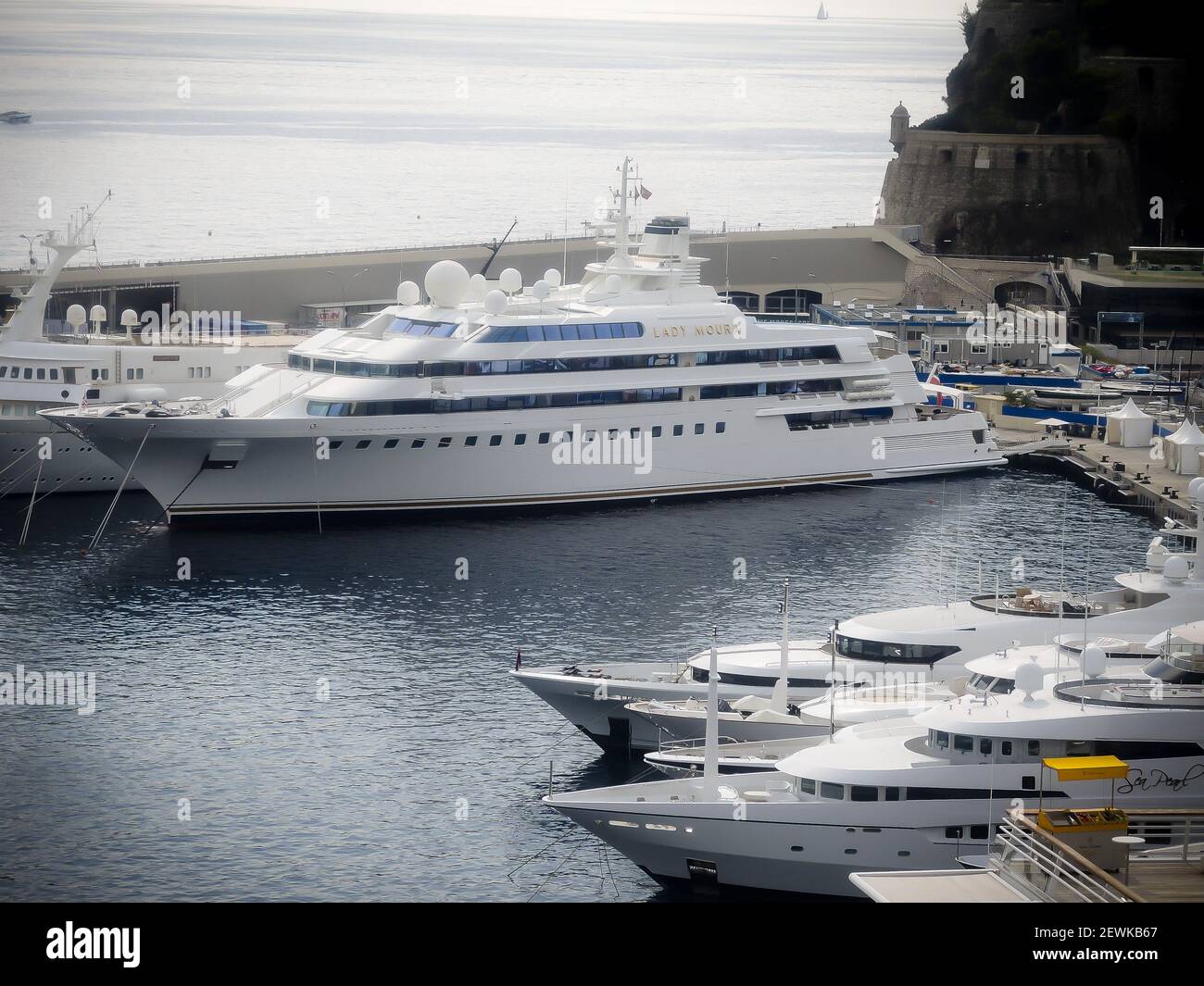 Saudi Arabian businessman, Nasser Al-Rashid's Superyacht 'Lady Moura ...
