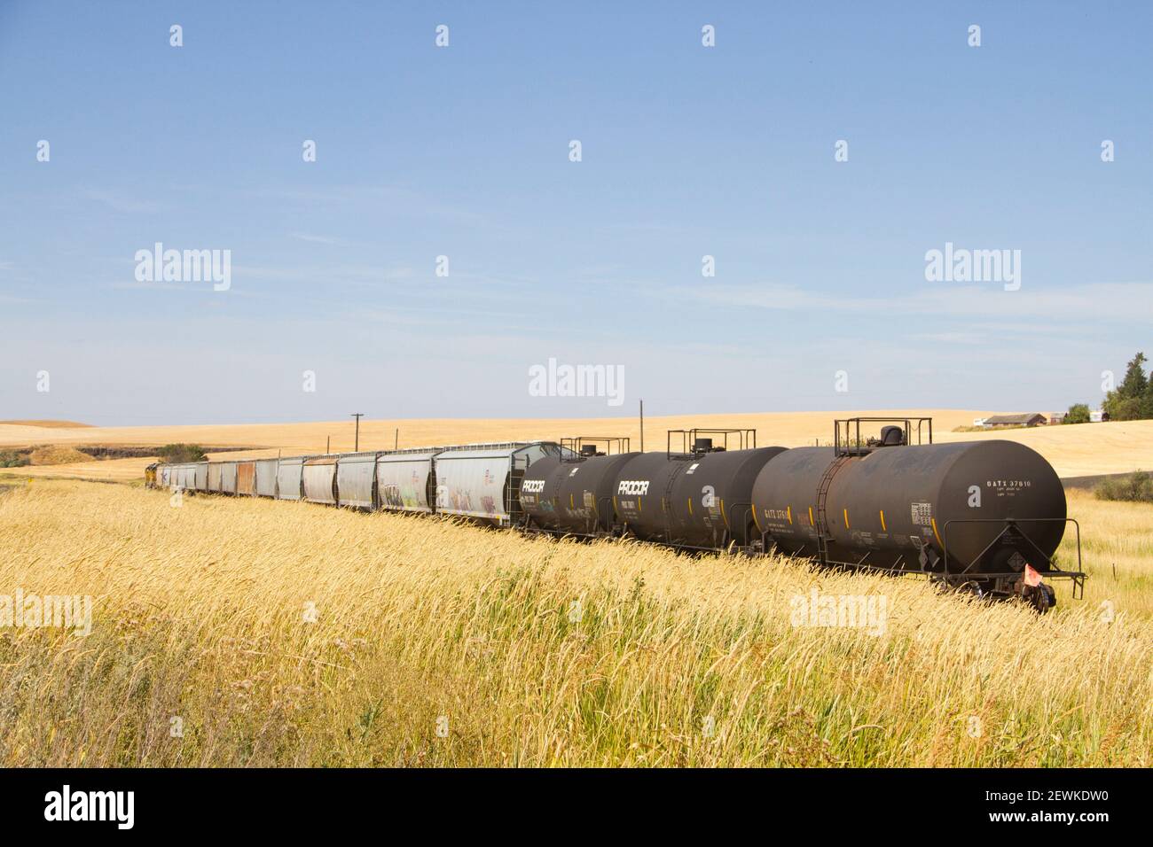 Grain train usa hi-res stock photography and images - Alamy