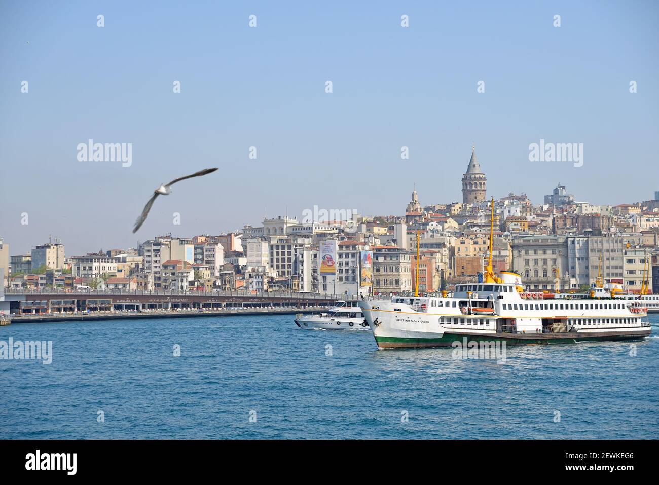 Istanbul, Turkey - May 6, 2017: Nice view of the historic district in ...