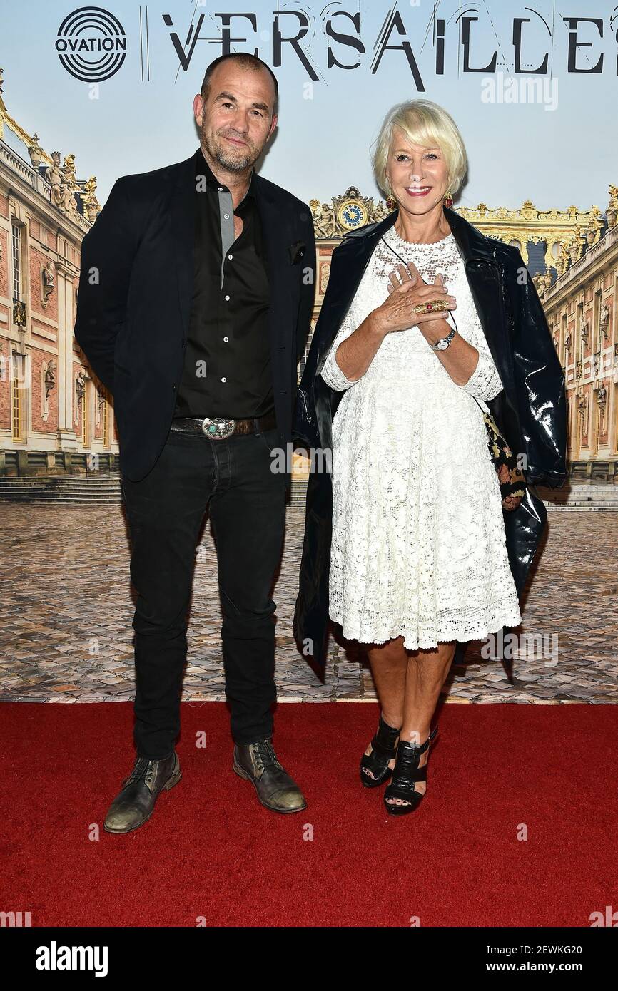 (L-R) Simon Mirren and Dame Helen Mirren attend celebration for "Louis ...