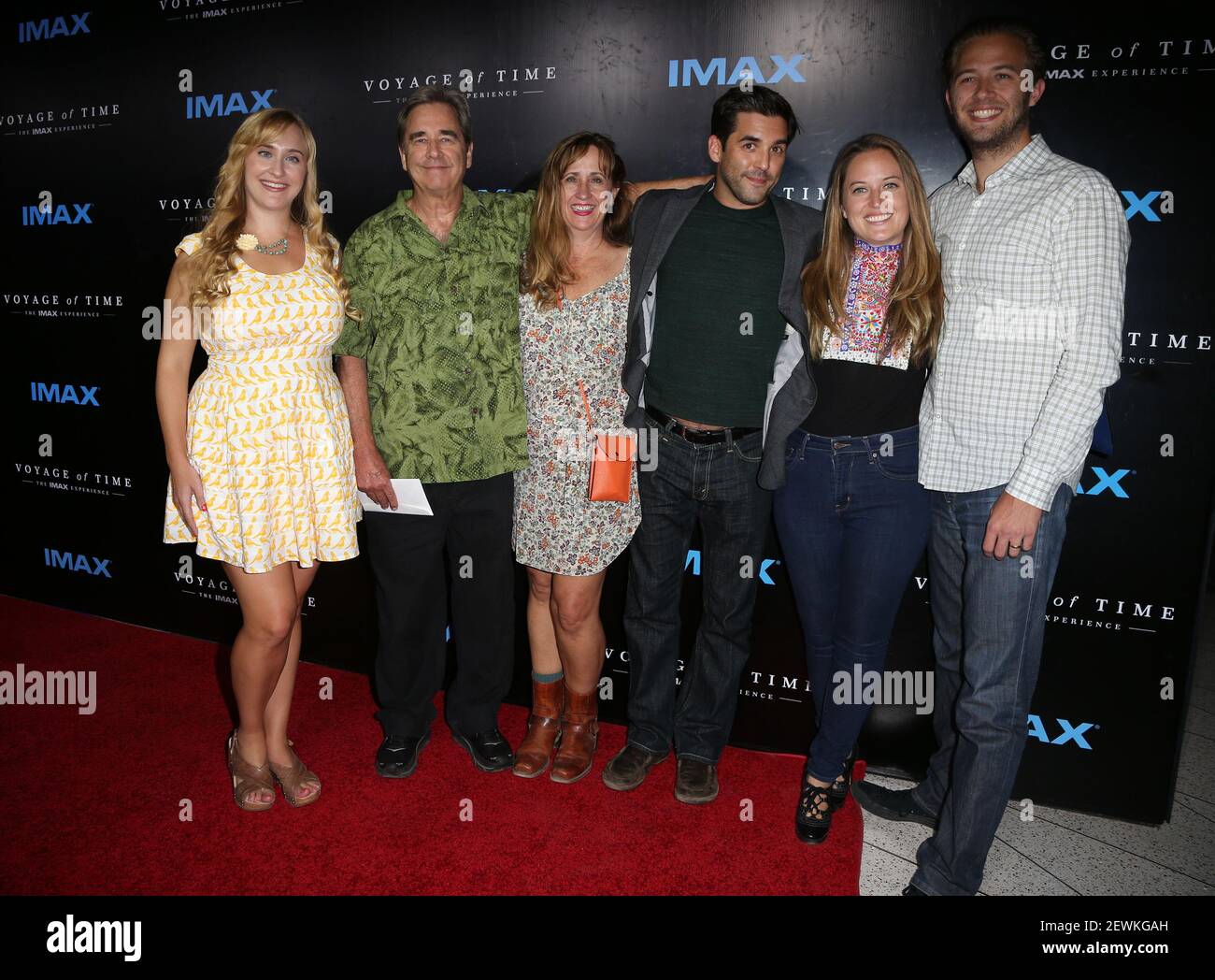 Beau Bridges, Jordan Bridges, Emily Bridges, Dylan Bridges, Wendy Treece attending the Premiere ...