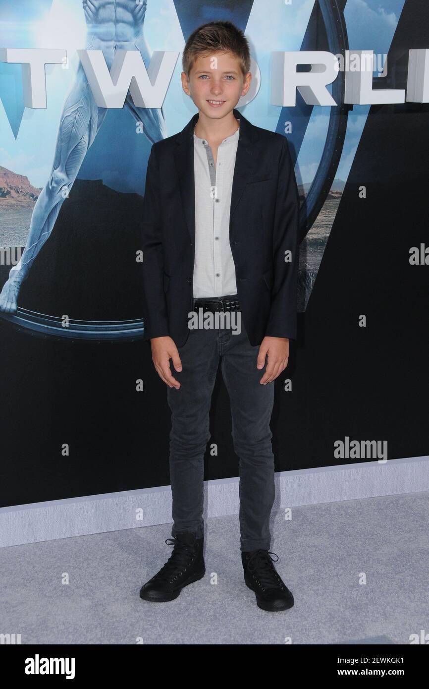 Oliver Bell attending the premiere of HBO's new drama series "Westworld ...