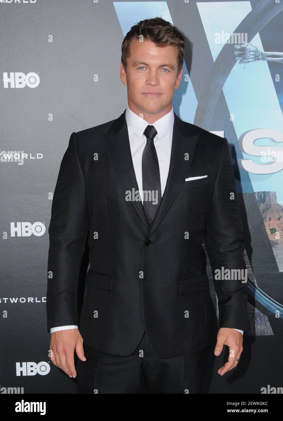 Luke Hemsworth attending the premiere of HBO's new drama series ...