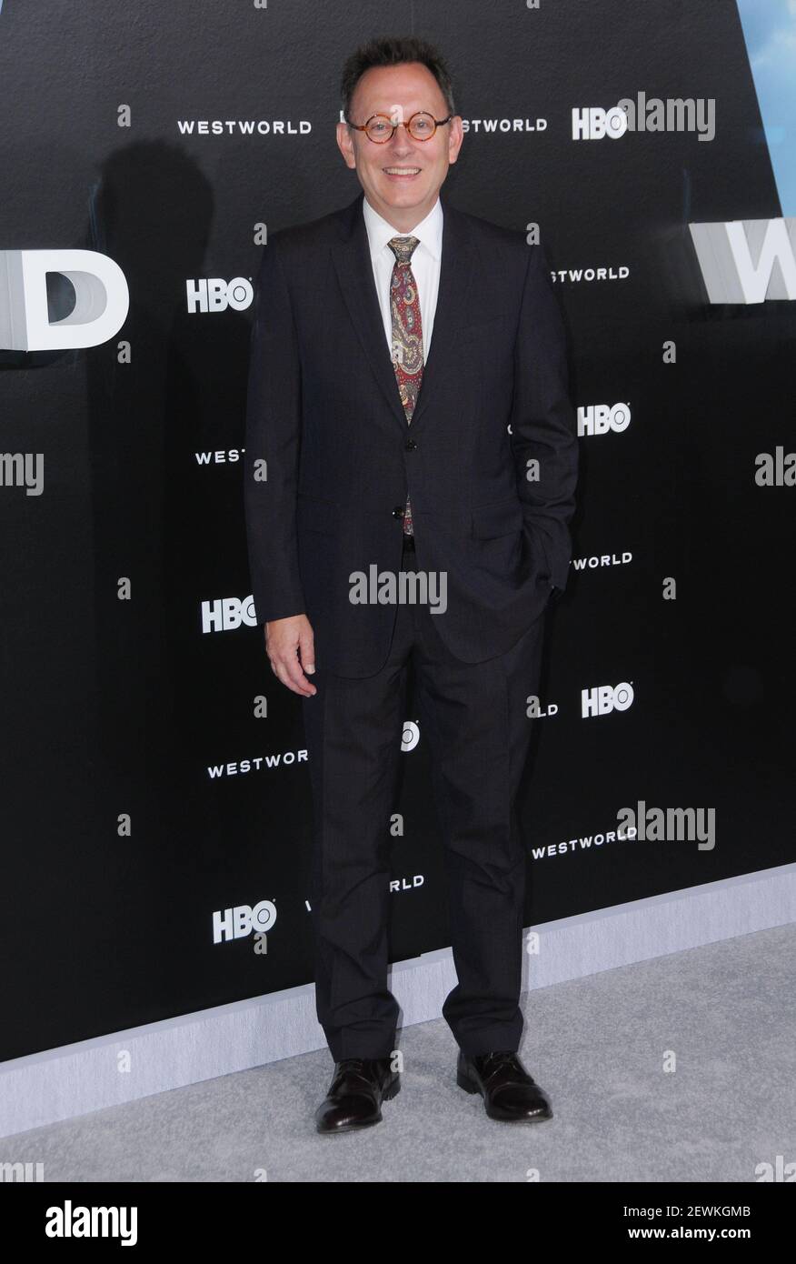 Michael Emmerson attending the premiere of HBO's new drama series ...