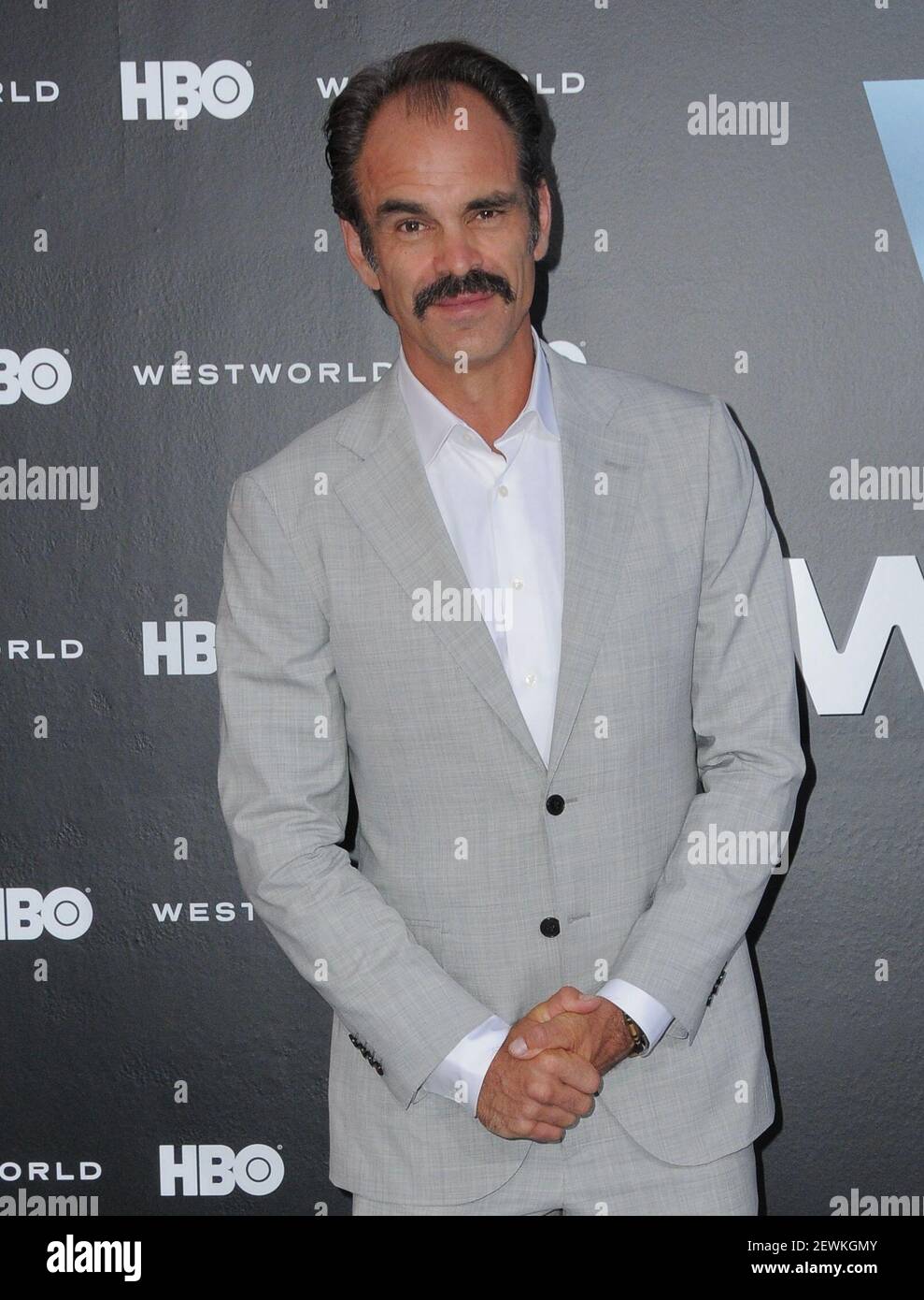 Steven Ogg attending the premiere of HBO's new drama series "Westworld ...