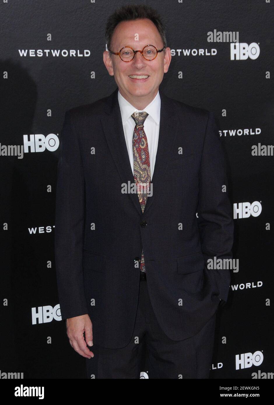 Michael Emmerson attending the premiere of HBO's new drama series ...