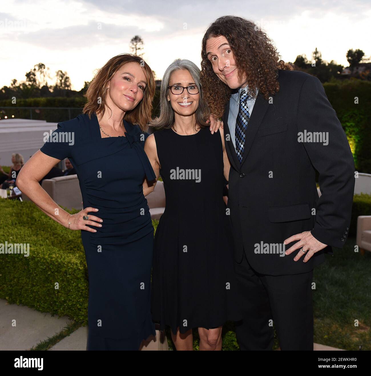 Jennifer Grey, Suzanne Krajewski, and Weird Al Yankovic at the Los ...