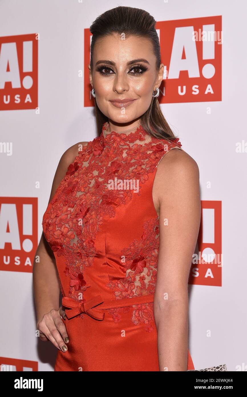 Ana Maria Monroy attends the HOLA! USA launch hosted by Alec & Hilaria ...