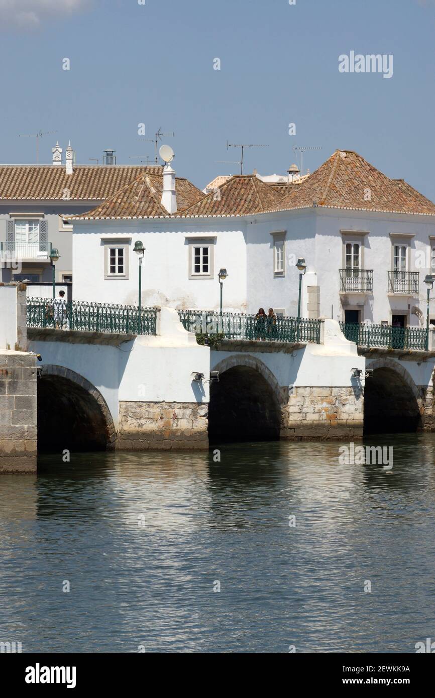 Tavira portugal bridge hi-res stock photography and images - Alamy