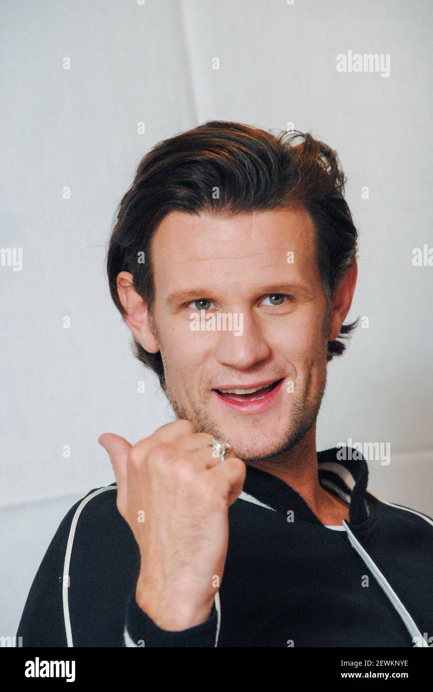 Matt Smith at the Hollywood Foreign Press Association press conference ...
