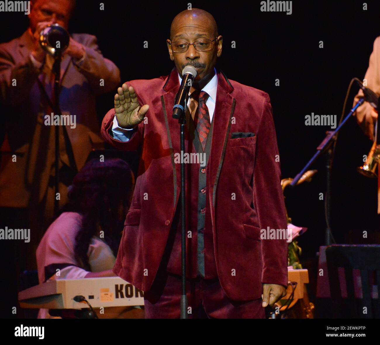 Raymond Johnson of The Stylistics at the Russell Thompkins Jr & The New ...