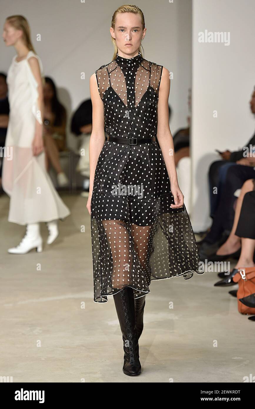 Harleth Kuusik attends Paris: Olivier Theyskens RTW Spring Summer 2017 ...