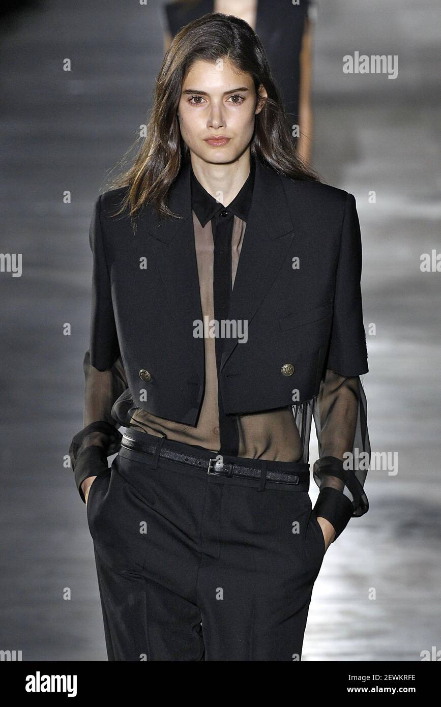 Cameron Traiber attends Paris: Saint Laurent RTW Spring Summer 2017 on ...