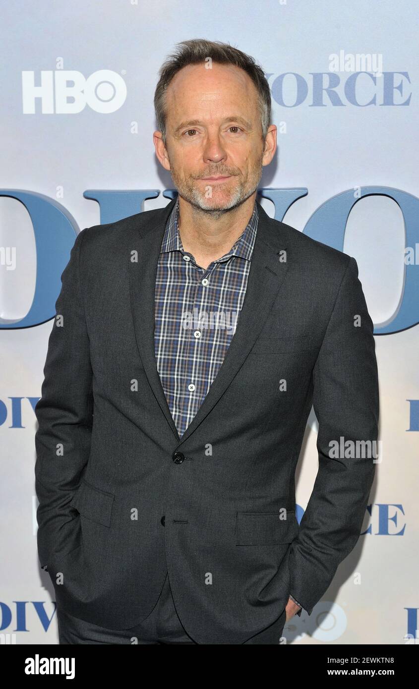 Actor John Benjamin Hickey attends the premiere of the HBO's DIVORCE at the SVA Theatre in New ...