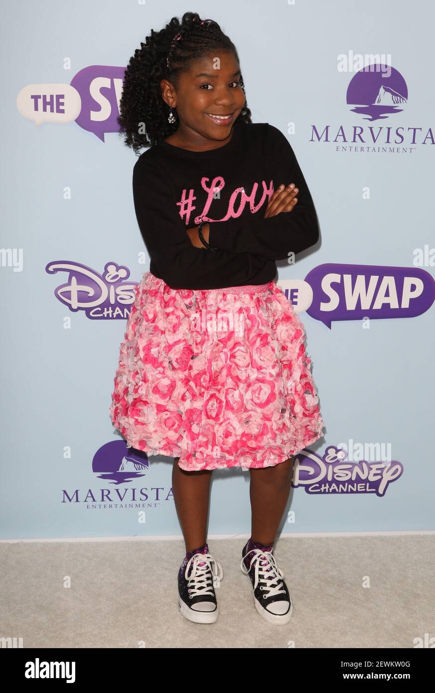 Trinitee Stokes at LA Premiere Of Disney's The Swap held at ArcLight ...
