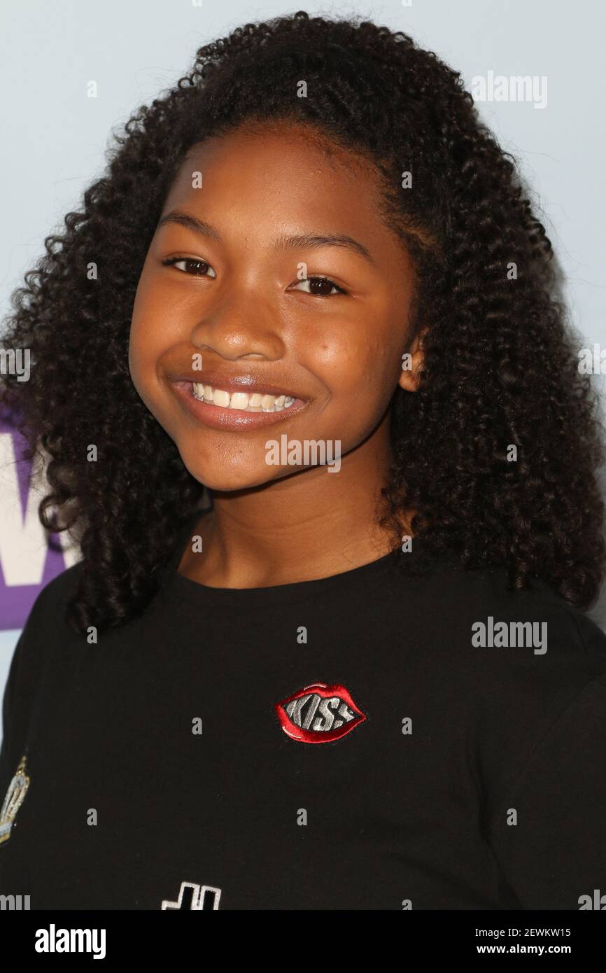 Laya DeLeon Hayes at LA Premiere Of Disney's The Swap held at ArcLight ...