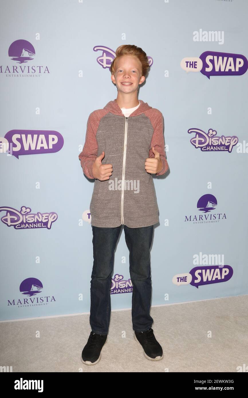 Cody Veith at LA Premiere Of Disney's The Swap held at ArcLight ...