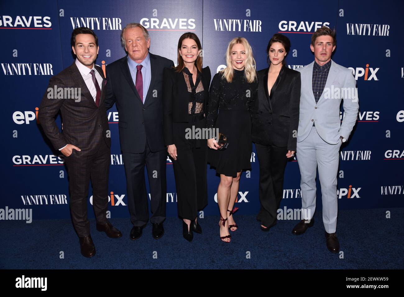 Skylar Astin, Nick Nolte, Sela Ward, Helene Yorke, Callie Hernandez and ...