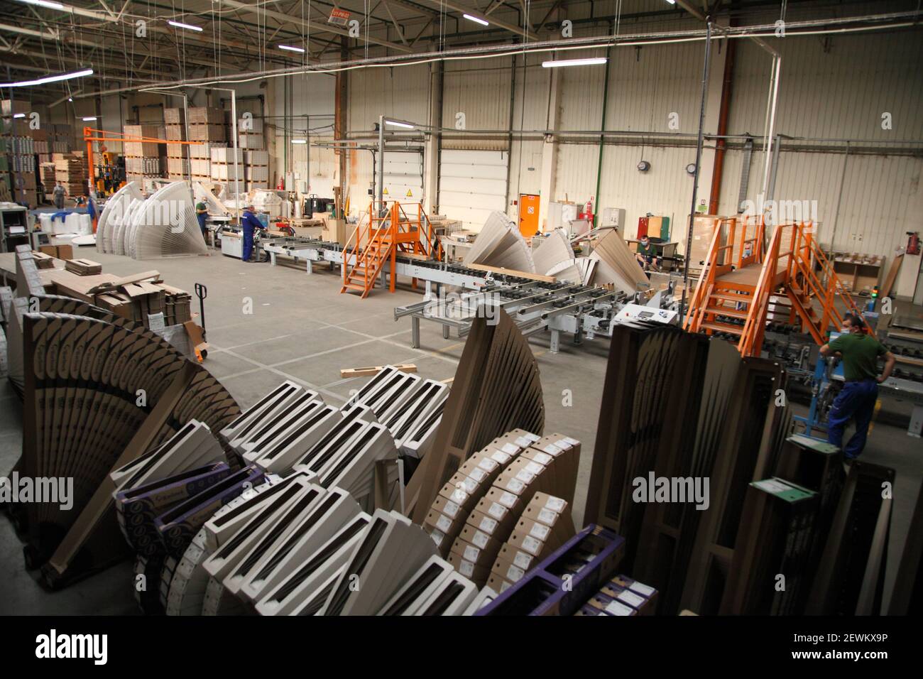 VINNITSA, UKRAINE - february 26, 2018: Industrial equipment for the ...