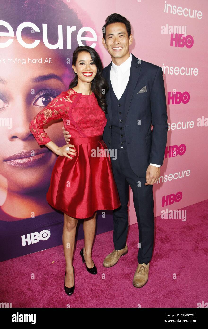 Actors Sujata Day and Ivan Shaw attend the Los Angeles Premiere of new ...