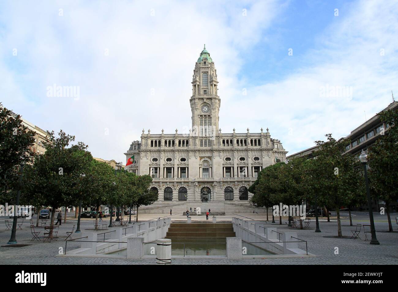 Porto city hall Stock Photo - Alamy