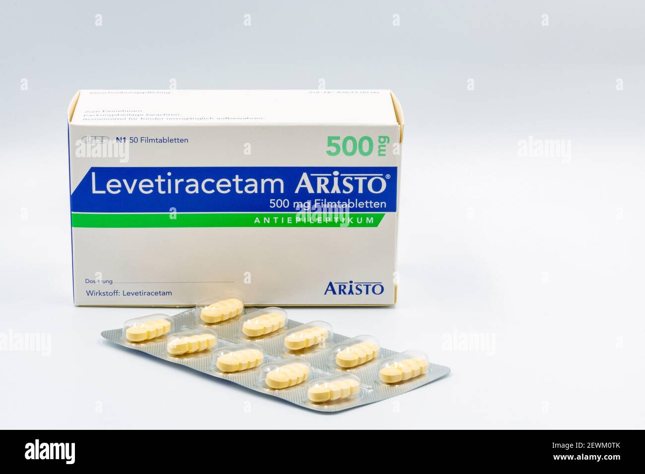 KYIV, UKRAINE - DECEMBER 24, 2020: Studio shoot of package of ...