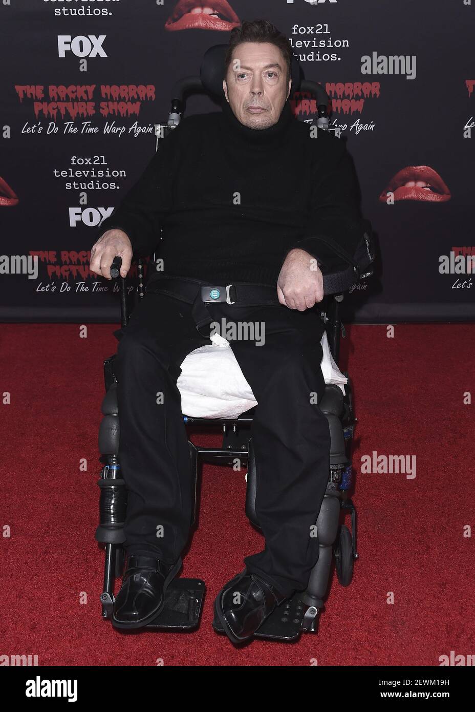 Tim Curry at the red carpet premiere of Fox's "The Rock Horror Picture ...