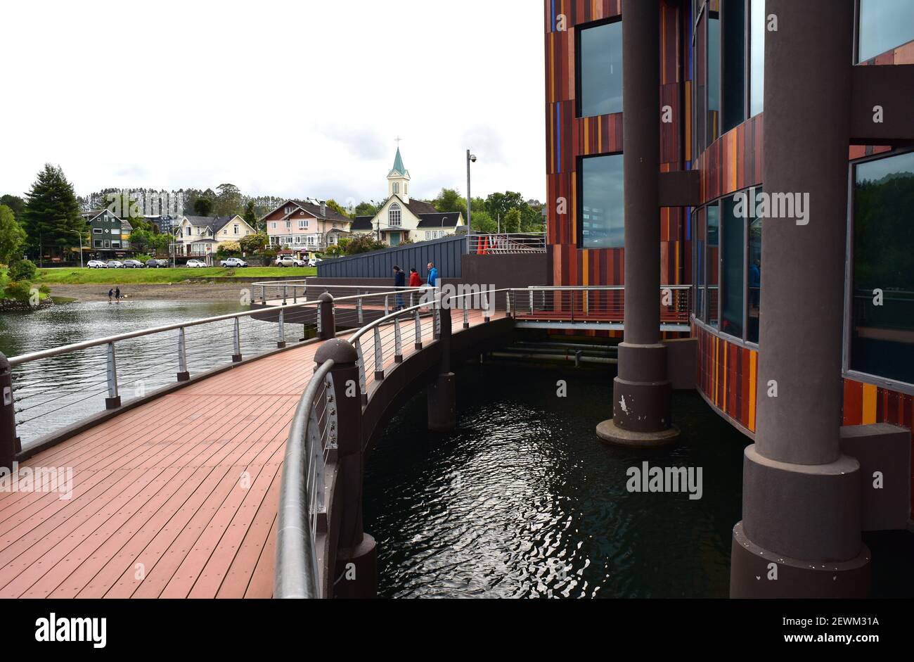 German house chile hi-res stock photography and images - Alamy